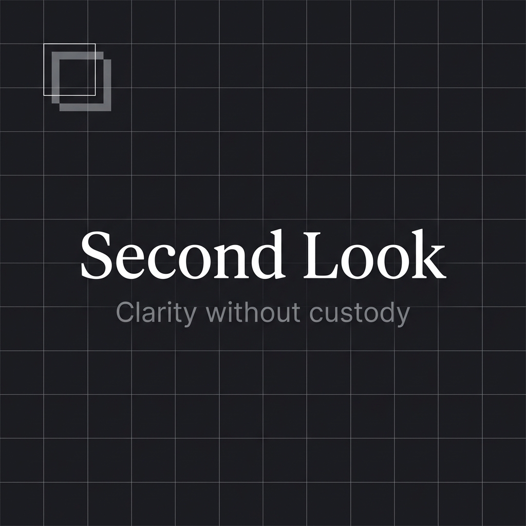 Second Look — AI Relationship Pattern Analysis Tool